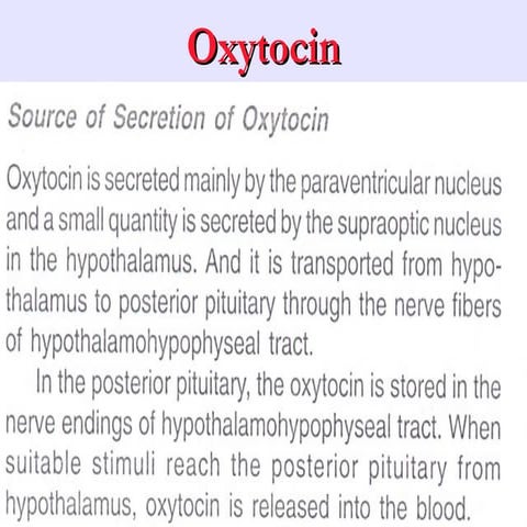 Oxytocin | PPT
