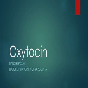 Oxytocin | PPTX