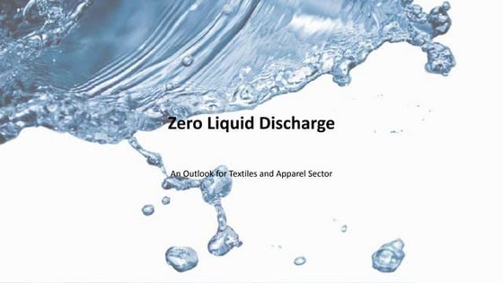 Zero Liquid Discharge Plant | PPT