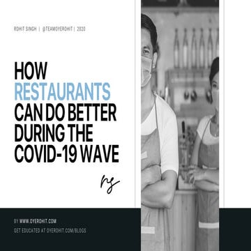 How restaurants can do better during the COVID-19 | Industry trends ...
