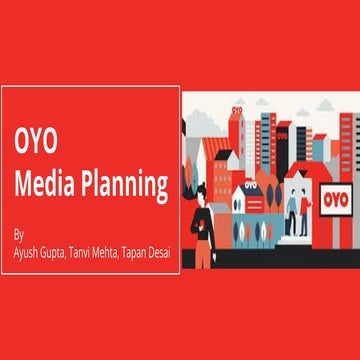 Media Planning Strategy for OYO | PPT
