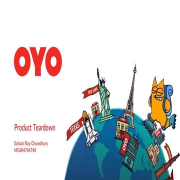 OYO Product Breakdown What makes Oyo the leader | PDF