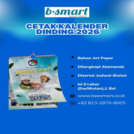 Percetakan Kalender Termurah Yogyakarta. | PDF