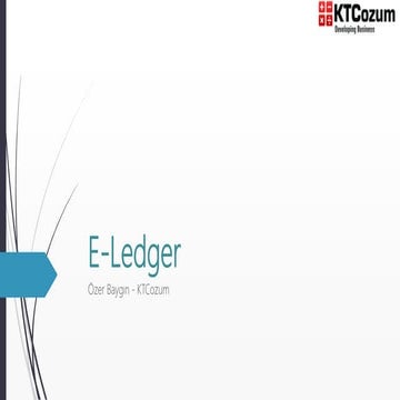 Ozer baygin e-ledger | PPT