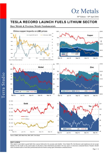Lithium and Rare Metals - Nova Scotia | PPT