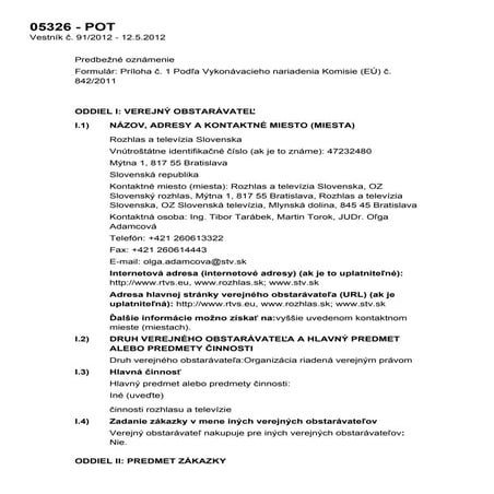 Oznamenie 05326 pot | PDF