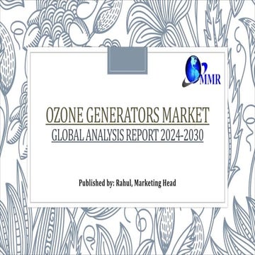 Ozone Generators Market Size Share Demand.pdf