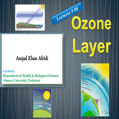 Presentation on ozone depletion | PPTX