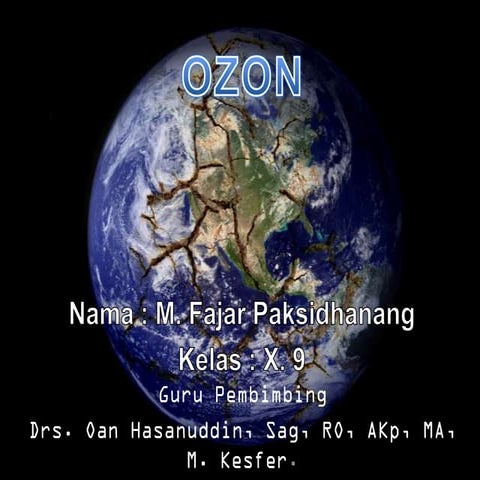Kerusakan Lapisan Ozon | PPTX