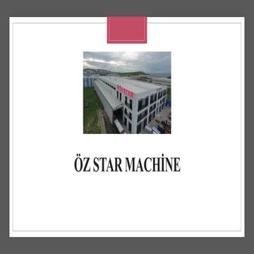OZ STAR ROASTİNG MACHINES | PDF