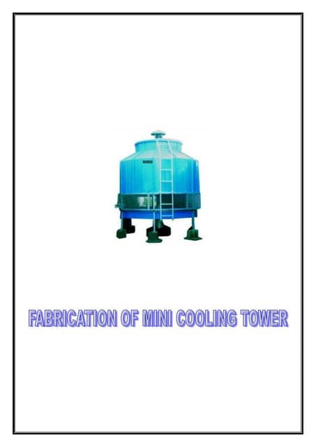 Water Cooling Towers | PPT