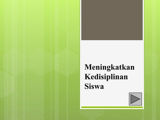 Ppt kedisiplinan | PPTX