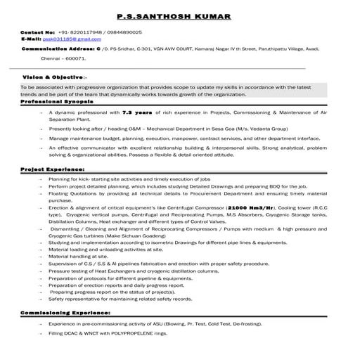 MY RESUME | DOC