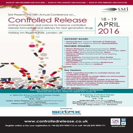 Drug Delivery & Formulation Summit 2019 | PDF