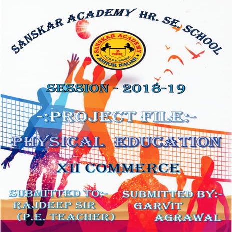 PHYSICAL EDUCATION PROJECT OF TWO SPORTS & TWO YOGA | PDF