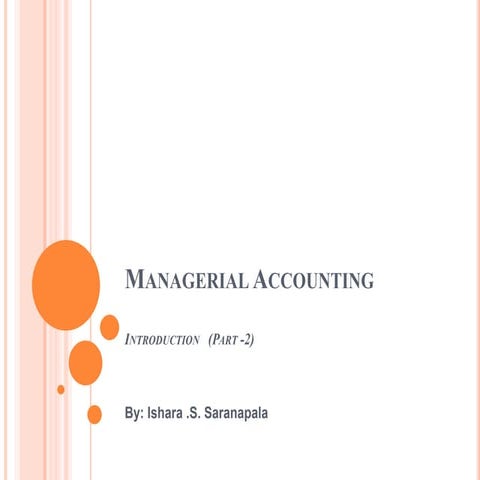 Managerial Accounting | PPTX