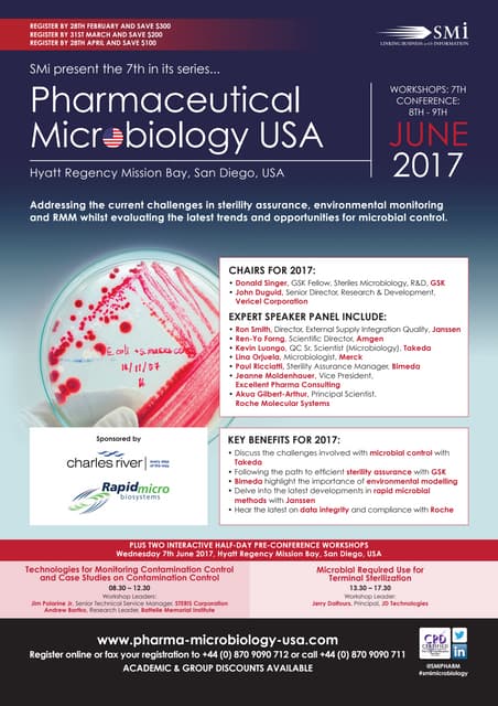 Pharmaceutical microbiology west coast | PDF