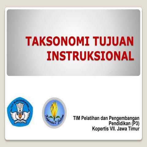 KATA KERJA OPERASIONAL (KKO) SEBAGAI PANDUAN MENYUSUN SOAL.ppt