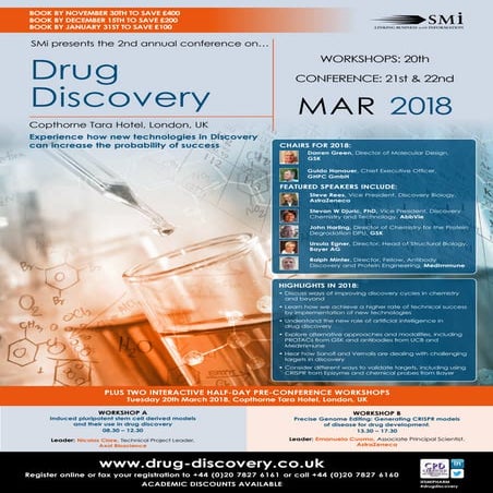 SMi Group's Drug Discovery 2018 | PDF
