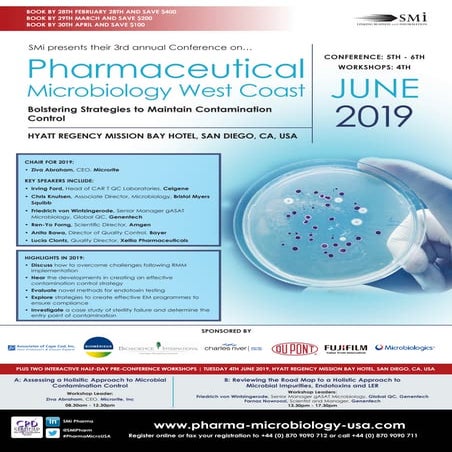 Pharmaceutical microbiology west coast | PDF