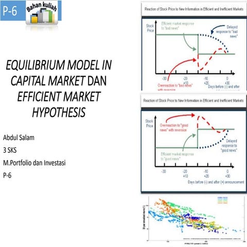 P-6 Equilibrium Model in Capital Market dan Efficient Market Hypothesis.ppt