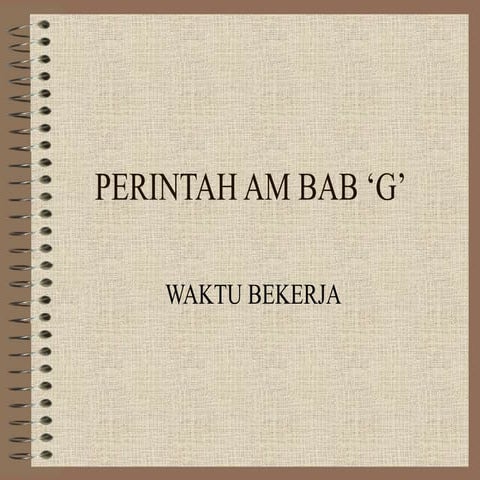 P.A Bab G | PPT