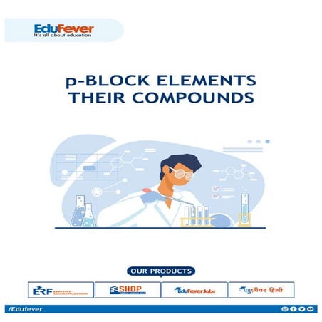 p-Block Elements - Chemistry Revision Notes | PDF