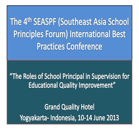 BEST PRACTICE-PRINCIPALSHIP | PPT