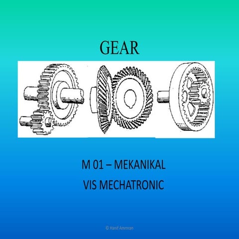 P.p gear | PPTX