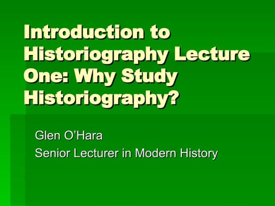 historiography | PDF
