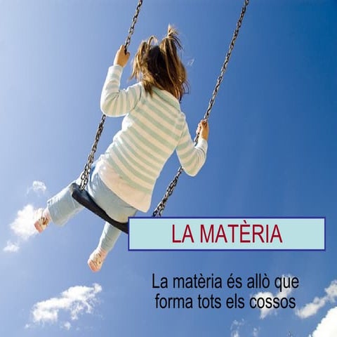 LA MATÈRIA | PPT