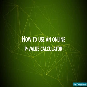 p-value.pdf | Standardized Testing | Educational Assessment