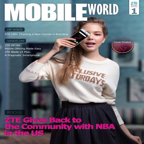 Mobile World » 2016 » No.1 ZTE Blade S7 | PDF