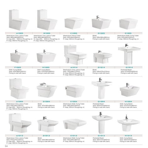 P02-Toilet and Basin | PDF