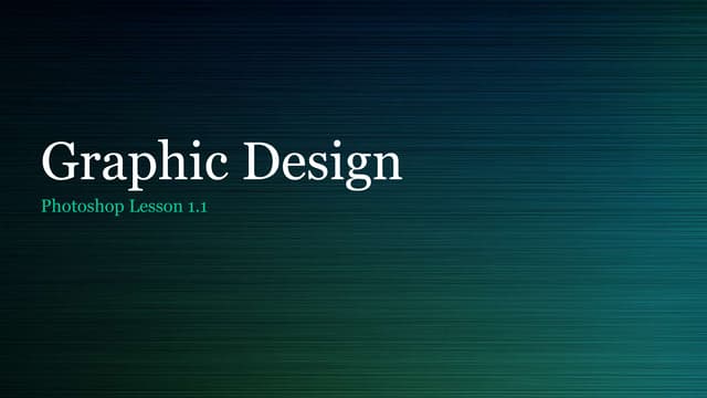 PPT on Photoshop | PPTX