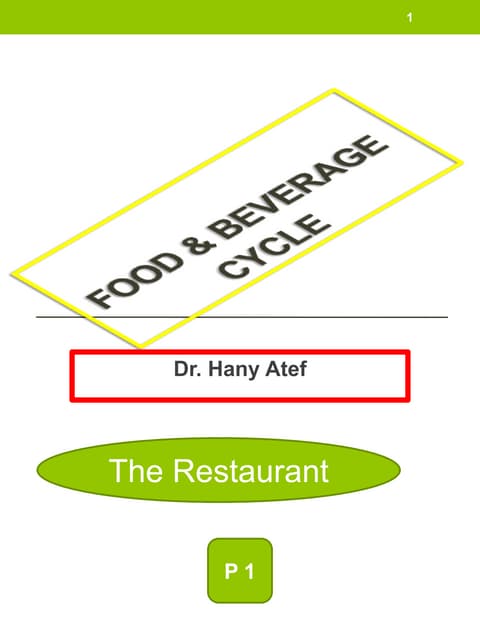 Food & beverage outlets [autosaved] | PPTX