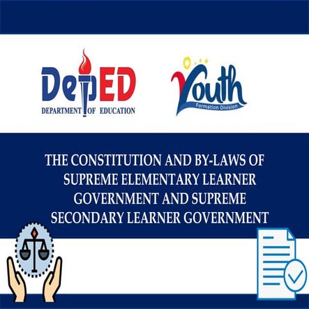 Constitution and by Laws of the Supreme Secondary Learner government | PPTX