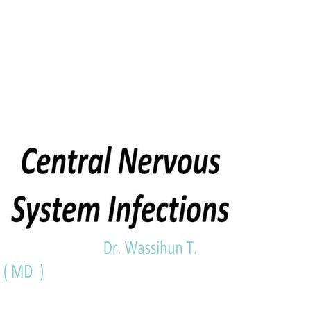 CNS infections | PPT