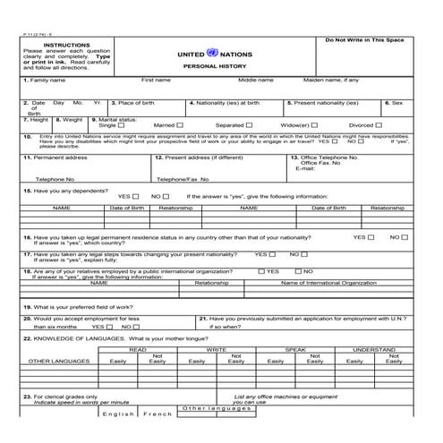 Formato P11 ACNUR | PDF