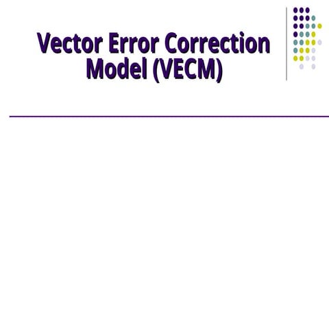 P11. Multivariate Time Series Analysis (VECM).ppt