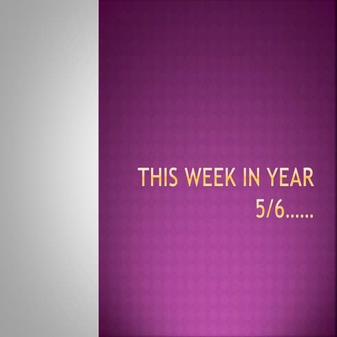 Year 5 and 6 Maths Week | PPTX