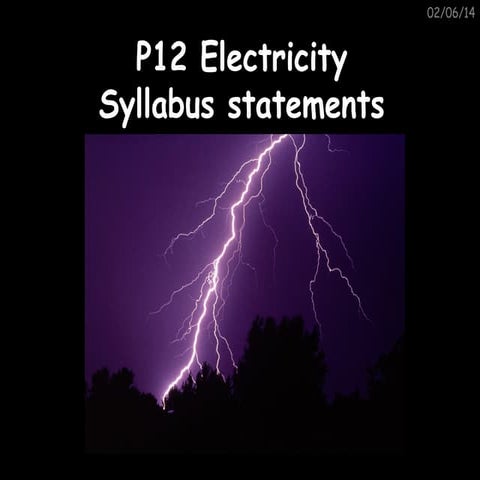 P12 syllabus statements | PPT