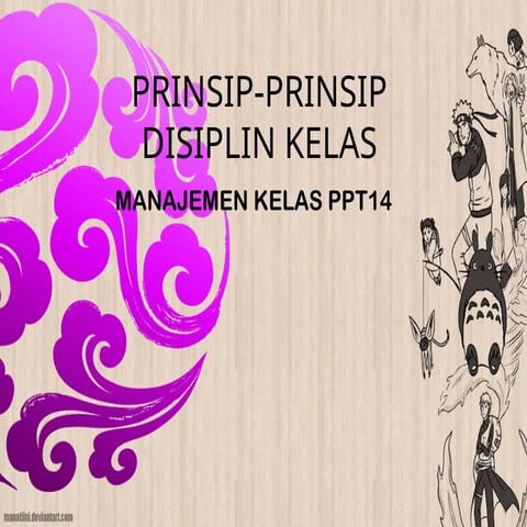 P14 PRINSIP-PRINSIP DISIPLIN KELAS DALAM PENGOMALAN PMM | PPTX