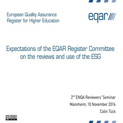 Quality Assurance in the Bologna Process | PDF
