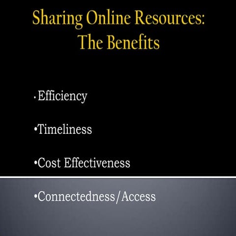 P16 sharing online resources | PPTX