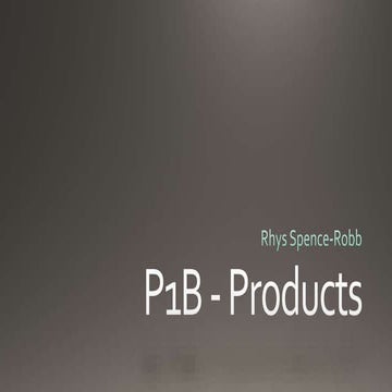 P2C – Production Process | PPTX