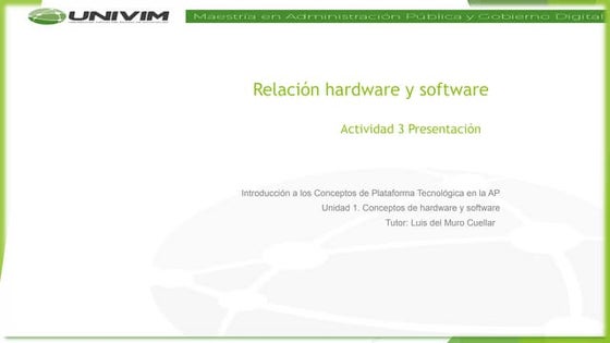 Relación entre Hardware y Software .pptx