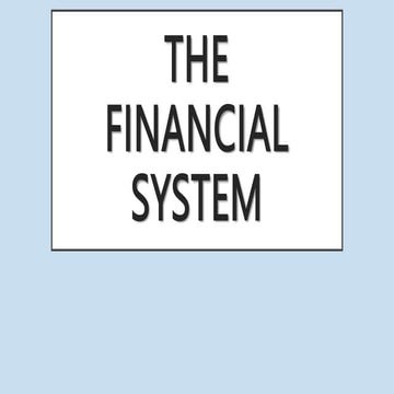 Financial System Reports In College Pptx