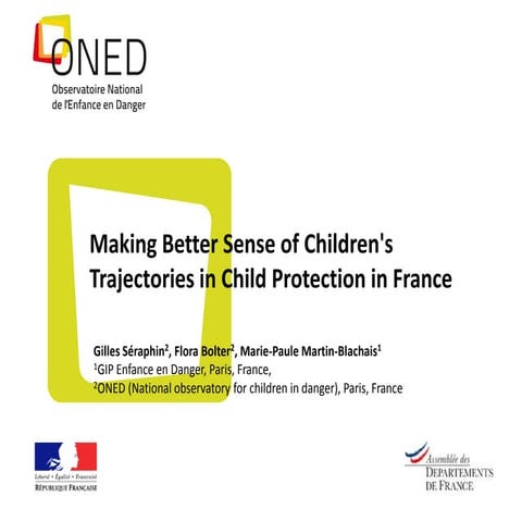 Making Better Sense of Children's Trajectories in Child Protection in ...