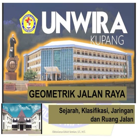 Geometrik pada Jalan Raya Materi Pendahuluan | PPT